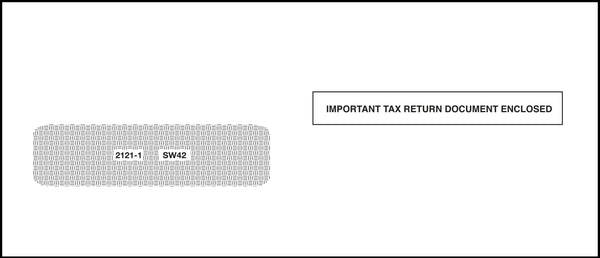 Single Window Envelope for 1042S (SW42) – W-2TaxForms.com